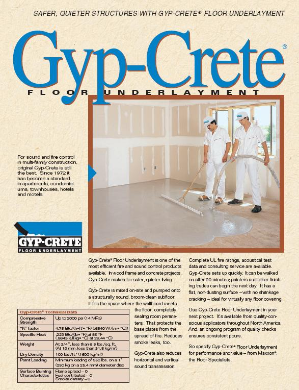 GYP-CRETE® - AUS Decking, Inc.
