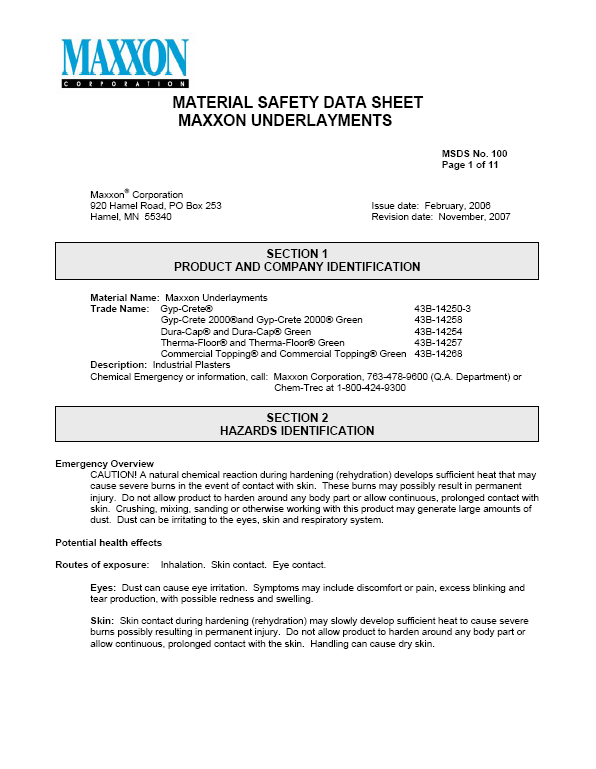 GYP-CRETE® - AUS Decking, Inc.